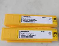 China Kennametal NGD2M250RK Carbide Grooving Insert with 2.5 mm Cutting Width Right-Hand Orientation and PVD Coated Grades for CNC Lathes for sale