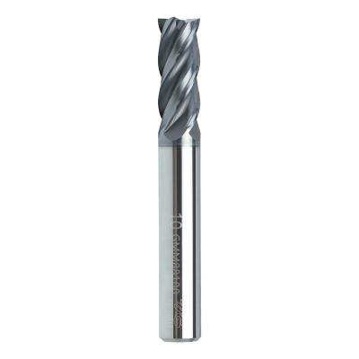 China YG-1 PRECIZ GMM88 4-Flute Carbide End Mill with 38° Helix Angle and Ultra-Micrograin Carbide for CNC Milling for sale
