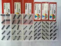China Kilowood GE22D300N030-F PPG35 2.2mm Width Grooving Insert with F-Type Chipbreaker and PVD Coating for CNC Turning for sale