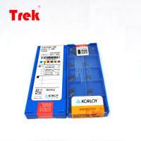 China KORLOY DCMT070204HMP PC9030 PVD Coated Carbide Insert for Stainless Steel Finishing with HMP Chipbreaker for sale
