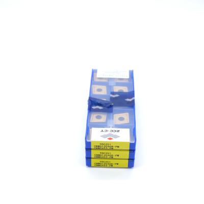 China CNMG120408PM YBC252 CVD Coated Carbide Turning Insert with PM Chipbreaker for Carbon Alloy Steel for sale