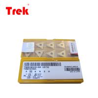 China MITSUBISHI TNMG160404MA US735 Triangle Insert for Stainless Steel Turning with PVD Coating and MA Chipbreaker for sale