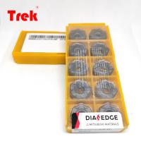 China MITSUBISHI VP15TF PVD (Al,Ti)N Coated Heptagon Carbide Milling Insert with 7 Usable Edges and MP Chipbreaker for CNC Cutting for sale