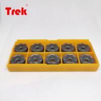 China MITSUBISHI VP15TF PVD (Al,Ti)N Coated Heptagon Carbide Milling Insert with 7 Usable Edges and MP Chipbreaker for CNC Cutting for sale