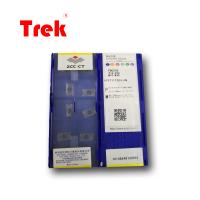 China ZCCCT APKT11T304PM YBG202 Carbide Insert with PVD TiAlN Coating Positive Rake Design and Universal PM Chipbreaker for CNC Milling for sale