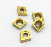 China Mitsubishi CCMT09T304 US735 Carbide Turning Insert for Stainless Steel Machining with High Heat Resistance and Positive Rake Angle for sale