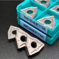 China Original Korea TaeguTec WNMG080404/08-MT CT3000 Cermet Insert for High-Speed Machining with Multi-Line Chipbreaker and Corrosion Resistance for sale