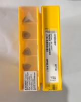 China Kennametal DFT05T308HP KC7140 PVD Coated High Feed Indexable Insert with R0.8 Reinforced Corner for CNC Machining for sale