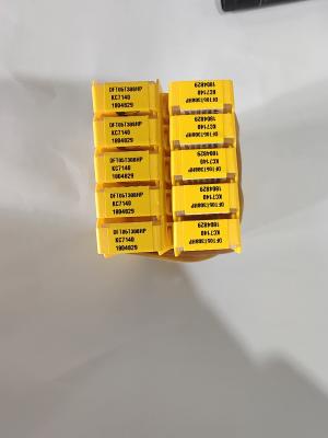 China Kennametal DFT05T308HP KC7140 PVD Coated High Feed Indexable Insert with R0.8 Reinforced Corner for CNC Machining for sale