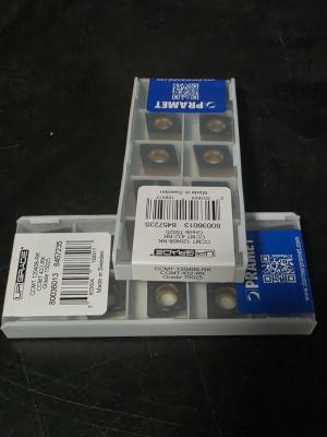 China Pramet CCMT120408-RK CVD Coated 80° Square Turning Insert with R0.8 Reinforced Cutting Corner for CNC Lathe for sale