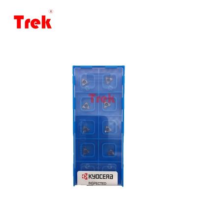 China Kyocera TBGT060104L PR930 Nano PVD Micro Boring Insert R0.4 Left Hand for Mirror Finishing on Swiss CNC Lathe for sale
