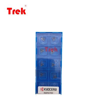 China Kyocera TN60 Left Hand Cermet Micro Boring Insert with R0.4 Nose Radius for High Gloss Mirror Finishing for sale