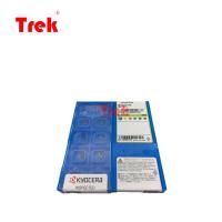 China Kyocera TN60 Left Hand Cermet Micro Boring Insert with R0.4 Nose Radius for High Gloss Mirror Finishing for sale