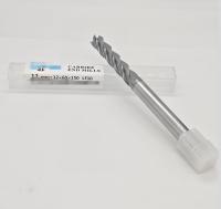 China Desker 4 Flute Solid Carbide End Mill Extra Long 150mm Overall Length Anti-Vibration High Toughness Pre-Hardened Mold Steel for sale