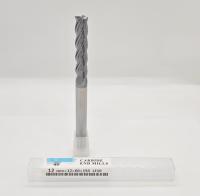 China Desker 4 Flute Solid Carbide End Mill Extra Long 150mm Overall Length Anti-Vibration High Toughness Pre-Hardened Mold Steel for sale