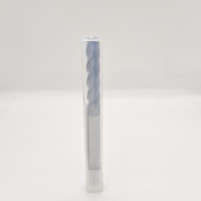 China Desker 4 Flute Solid Carbide End Mill Extra Long 150mm Overall Length Anti-Vibration High Toughness Pre-Hardened Mold Steel for sale