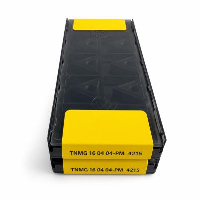 China Sandviks TNMG 160404-PM 4215 Carbide Turning Insert TNMG 331 Sandviks CVD Coated 60 Degree Triangle Insert for Steel Turning for sale
