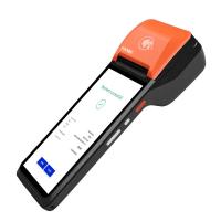 China Android 14 Handheld Bill Printing Machine 6 Inch POS For Retail Store for sale