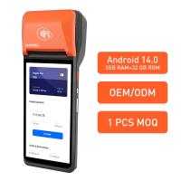 China 6 Inch Retail POS Terminal Android 14 Handheld POS System Customized for sale