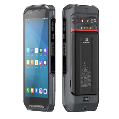 China 5.5 Inch Handheld Terminal 4G / WiFi / Bluetooth Android Industrial Pda Waterproof for sale