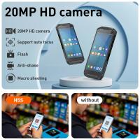 China 5.5 Inch Handheld Terminal 4G / WiFi / Bluetooth Android Industrial Pda Waterproof for sale