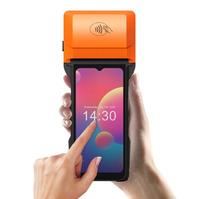 China Bluetooth Billing POS Android 14 Portable POS Machine Customized With 80mm Thermal Receipt for sale
