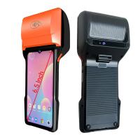 China Touch Screen Retail POS System Orange Wireless Point Of Sale System With Optional Scanner for sale