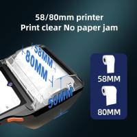 China Bluetooth Handheld POS Billing Machine Android 14 Portable Billing POS Machine 6.5 Inch for sale