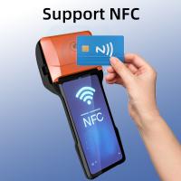 China Bluetooth Handheld POS Billing Machine Android 14 Portable Billing POS Machine 6.5 Inch for sale