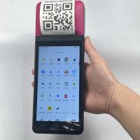 China Android 12 POS Terminal 5.5 Inch 3GB 16GB Handheld Device with 6400mAh Battery for sale