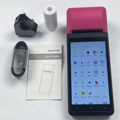 China Handheld Mobile POS Android 12 Receipt Machine Portable 70mm/s With Speaker Support for sale