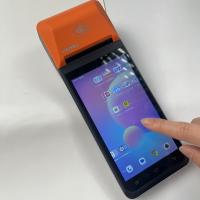 China Android 12 POS Terminal 5.5 Inch 3GB 16GB Handheld Device with 6400mAh Battery for sale