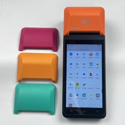 China Android 12 POS Terminal 5.5 Inch 3GB 16GB Handheld Device with 6400mAh Battery for sale