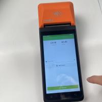 China 5.5 Inch Mobile POS 4G / WiFi / Bluetooth Handheld Android POS With Printer for sale