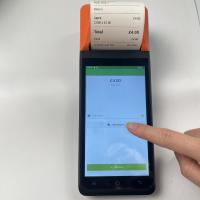 China GPS Supported Mobile POS 70mm/S Portable POS Machine With Printer for sale
