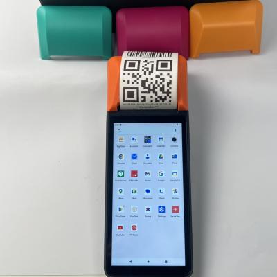 China NFC Reader Smart Terminals POS Android 14 Smart Payment Terminal 16GB Rom For Room Service for sale