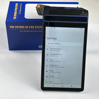 China 3GB 16GB Android Restaurant POS 8 Inch POS Machine With Touch Screen for sale