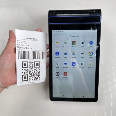 China OEM Restaurant POS System Android 12 Mobile POS Device 3GB 16GB 4GB 64GB for sale