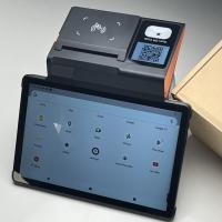 China 11 Inch Android 13 POS Terminal 6400mAh Battery Dual SIM 4G Payment Terminal for sale