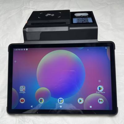China Mobile Payment Terminal 11 Inch Mobile POS System with 4 Core * 2.0GHz CPU for sale