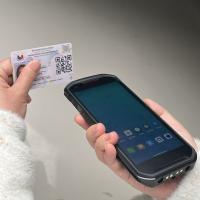 China Food Delivery Handheld Terminal IP66 Handheld Pda Barcode Scanner Lightweight for sale