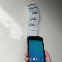 China Android 13 Handheld Terminal IP66 64-bit 2.0GHz Processor 6GB RAM Barcode Scanner PDA for sale