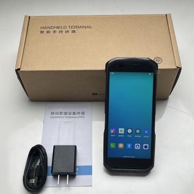 China Rugged Android PDA Barcode Scanner 4G WiFi Bluetooth 64GB IP66 Handheld Terminal for sale