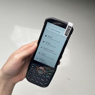 China GMS Certified Handheld Terminal Android 13 Handheld Pda Scanner 6GB Ram With 20MP Rear Camera for sale