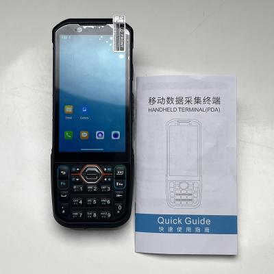 China 6GB RAM 64GB ROM Logistics Handheld Terminal Barcode Reader PDA 4.2 Inch Waterproof for sale