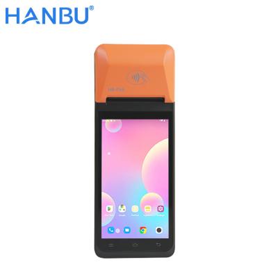 China 16GB / 32GB / 64GB Mobile POS Speaker Support Smart POS Machine With 8-Core * 1.6GHz Security CPU for sale