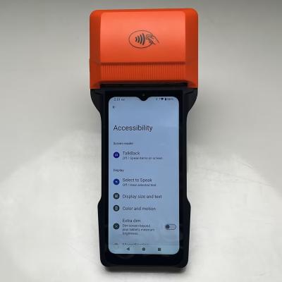 China 32GB Handheld POS System 2.4G 5G WiFi Android 14 Retail Kiosk Terminal for sale