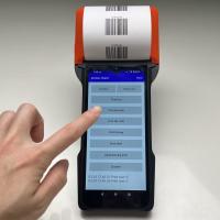 China 6.5 Inch Android Handheld POS with 80mm Thermal Printer 4G WiFi 3GB 32GB for sale