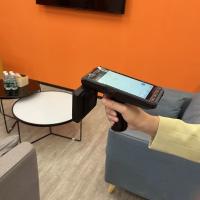 China RFID Handheld PDA Smart Qr Barcode Mobile PDA Reader Writer Scanner For Warehouse Inventory for sale