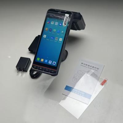 China 5.5 Inch UHF RFID Handheld Reader Android 13 Handheld RFID Reader 6GB Ram 64GB Rom for sale